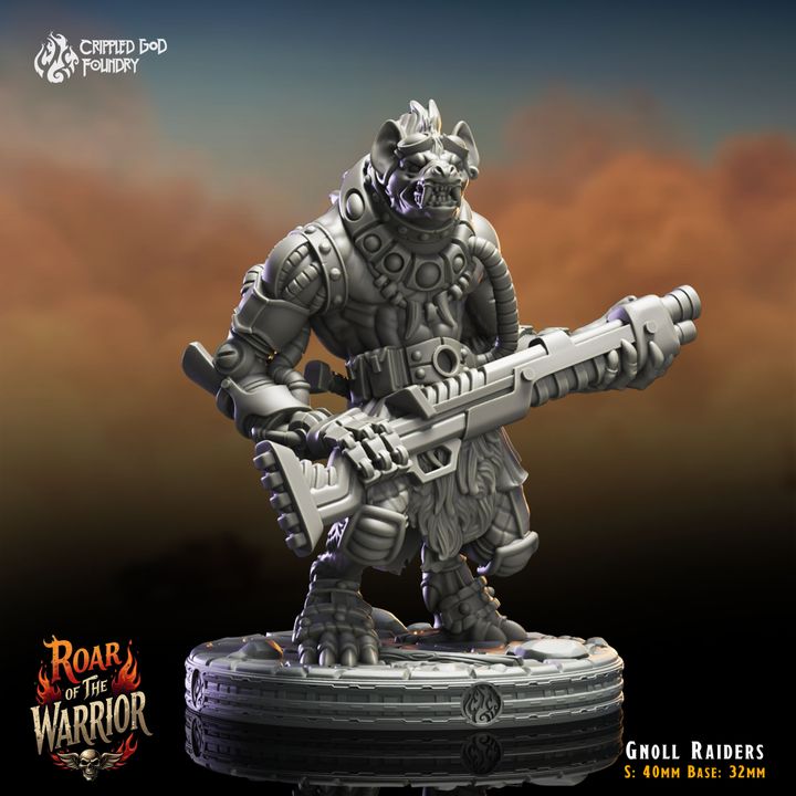 3D Printable Gnoll Raiders by Crippled God Foundry